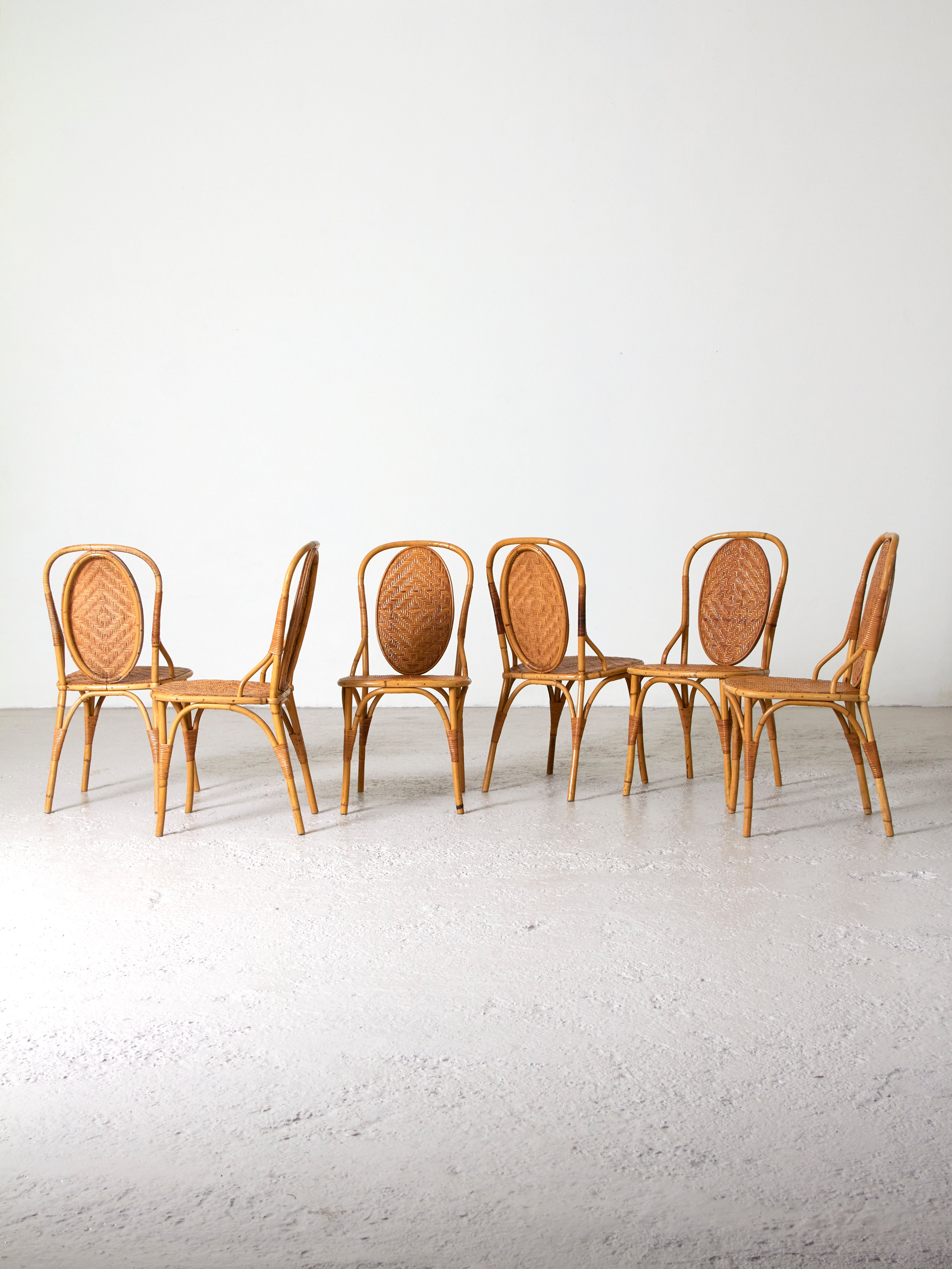 Set of Six Rombo Chairs – Fenix Originals